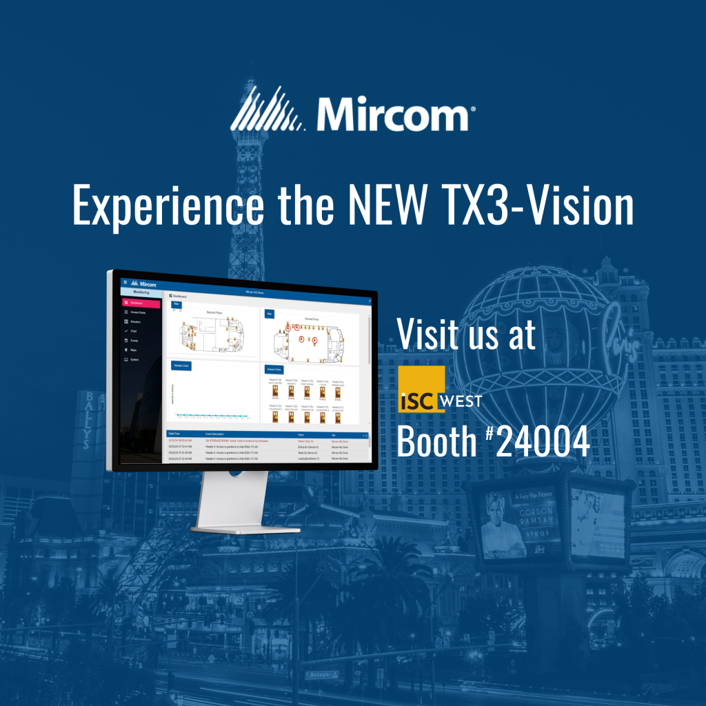 Experience TX3 Vision at ISC West 2024 in Las Vegas - Mircom