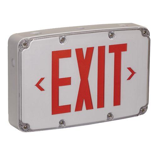 EL-100WP COMPACT LED WET LOCATION EXIT SIGN - Mircom