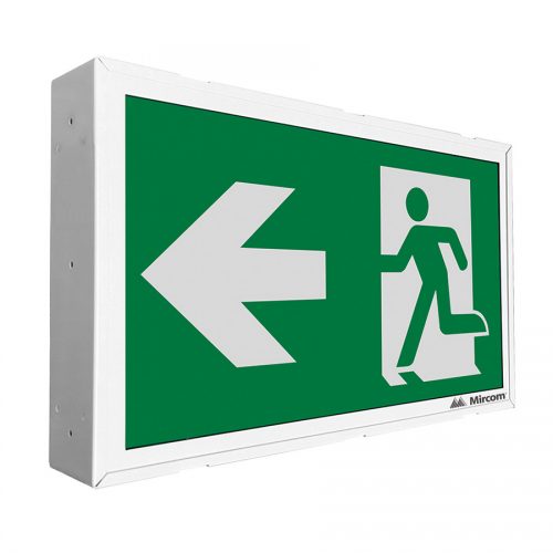 ELRM-100S Steel Running Man sign - Mircom