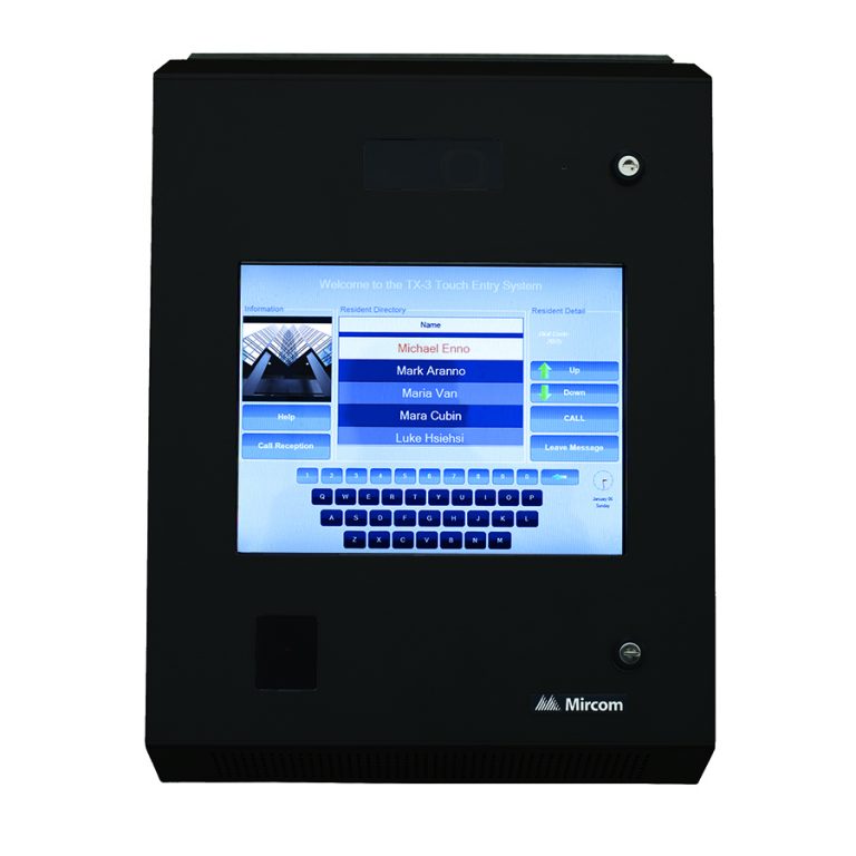 TX3-TOUCH-S15B-WR-ASurface Outdoor Video Intercom System - Mircom