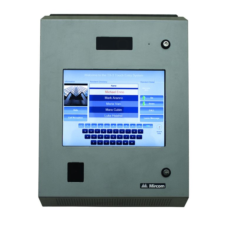 TX3-TOUCH-S15S-WR-ASurface Outdoor Video Intercom System - Mircom